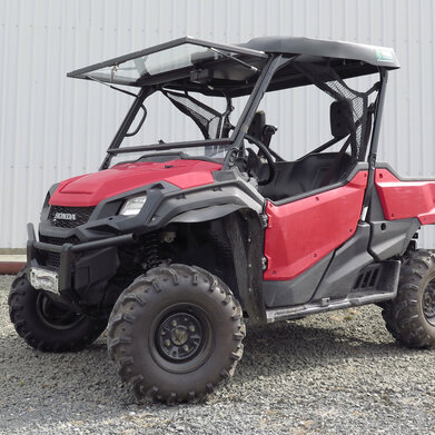 Pioneer 1000-3 Hinging Cab Kit | TRAX Equipment