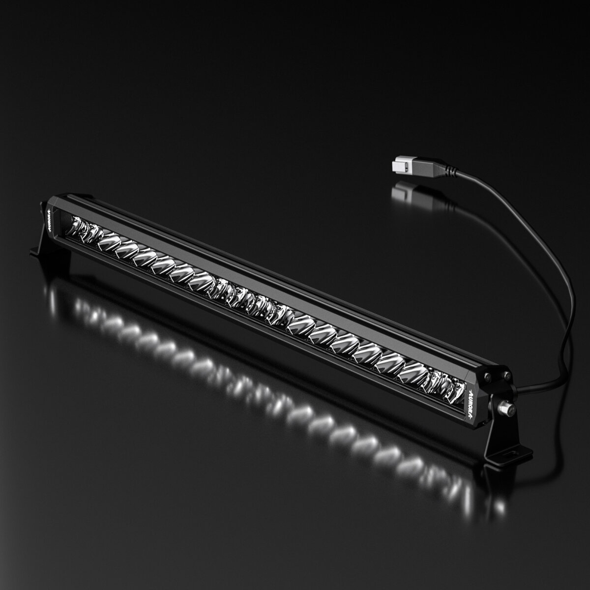Aurora LED Light Bar 20inch, 100W Single Row.