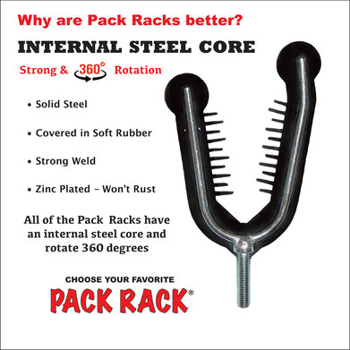 Pack Rack Plus Single ATV Gun & Bow Rack | TRAX Equipment