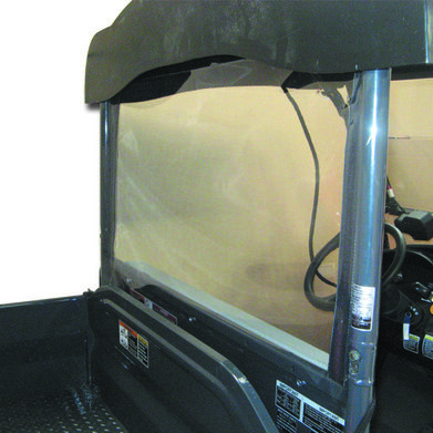 Kubota RTV500 Clear Back Panel | TRAX Equipment