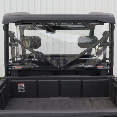 CF Moto U6 PVC Clear Back Panel | TRAX Equipment