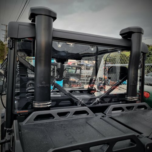 CF Moto U6 Polycarb Clear Back Panel | TRAX Equipment