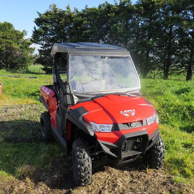Kymco UXV 450 Complete Cab Kit | TRAX Equipment