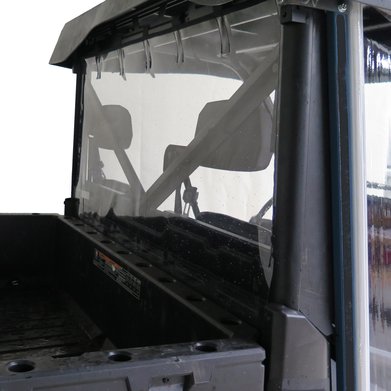 Ranger XP/Diesel Clear Back Panel | TRAX Equipment