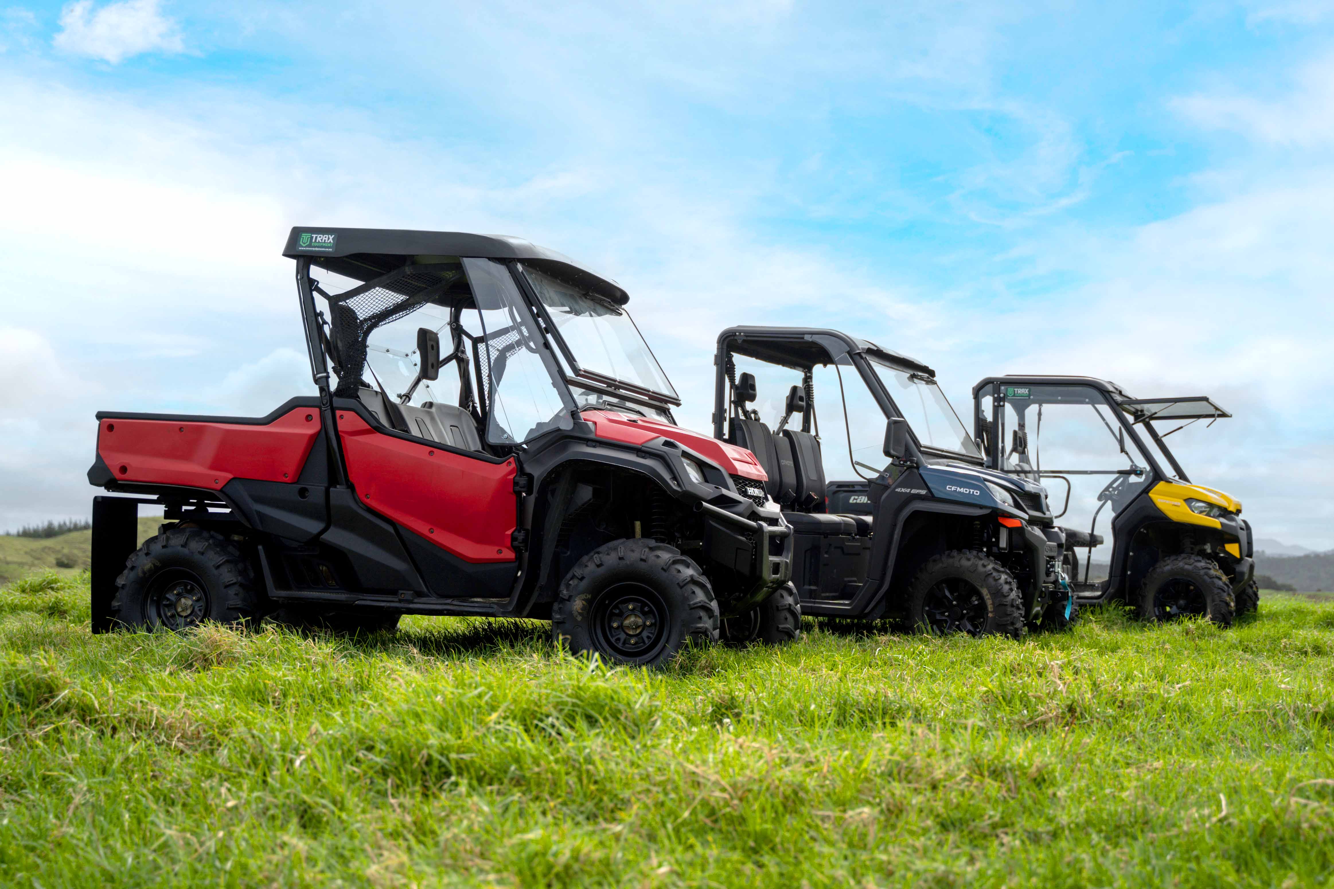 TRAX Equipment - UTV & ATV Accessories | New Zealand